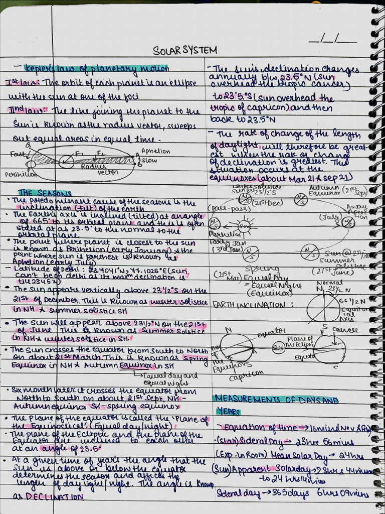 Solar System Gen Nav Part-5 | PDF