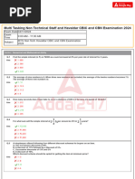 WPLN Numeracy Mock Test Overview | PDF | Area