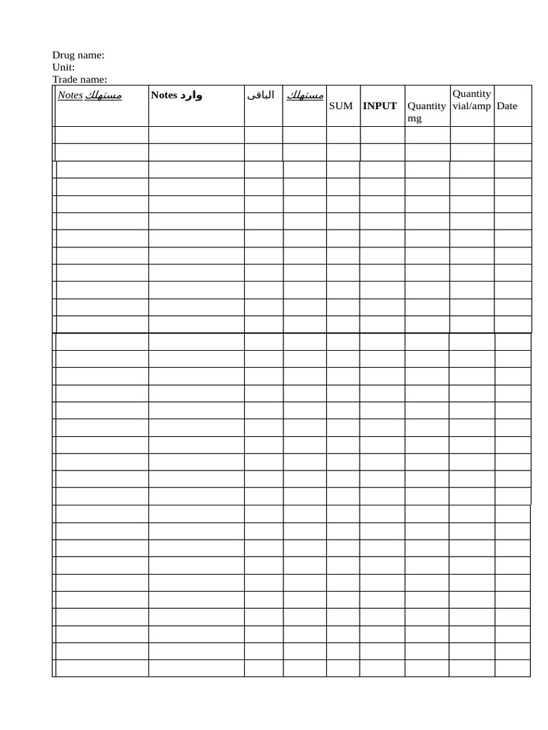 Notes Input | PDF