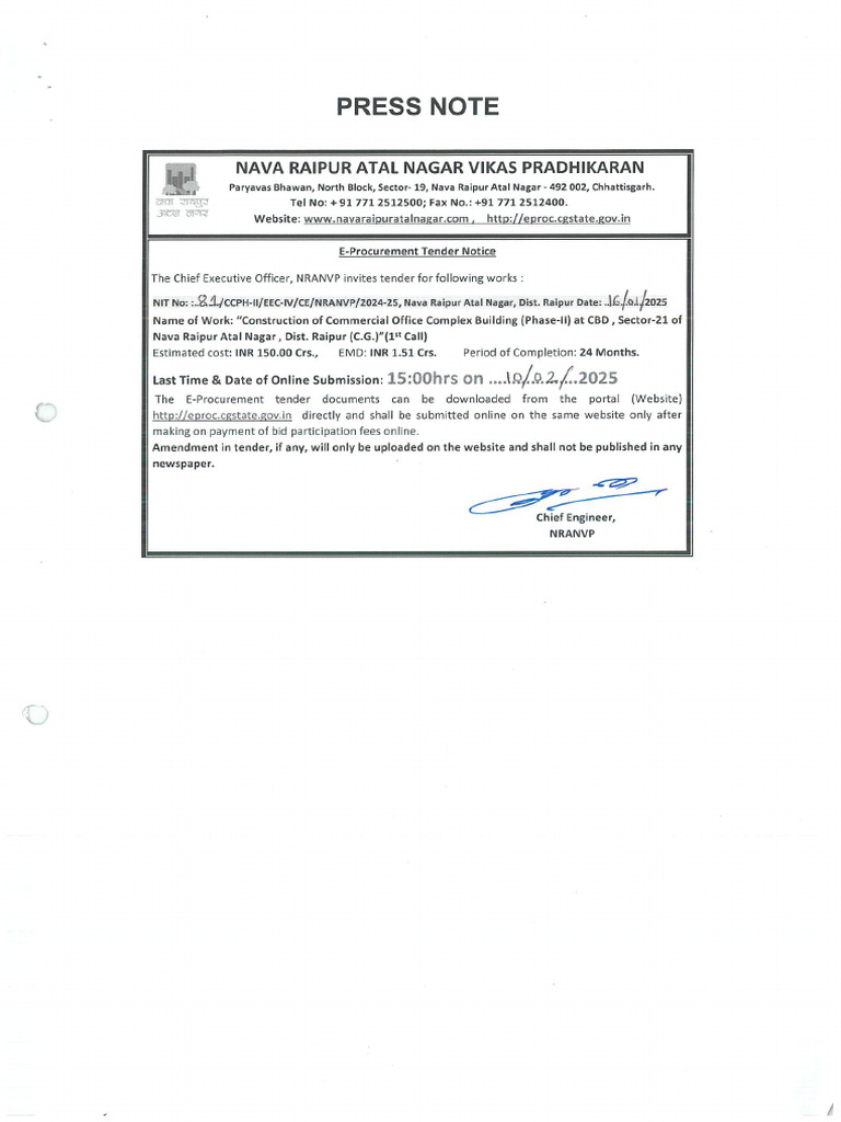 Press Note | PDF