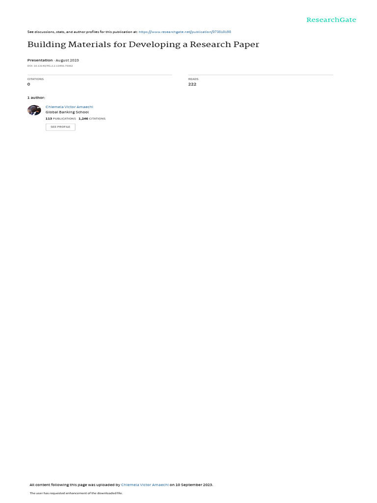 Descriptive Review For Research Paper Format: A Unified Approach | PDF ...