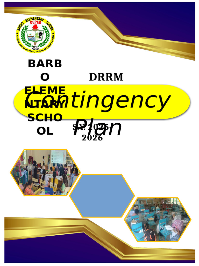 Cover Page of DRRM | PDF