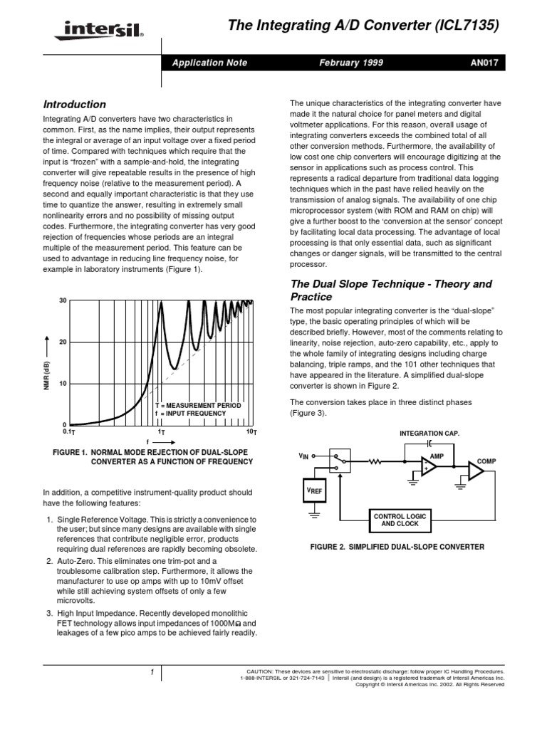 Dual Slope Adc | PDF | Capacitor | Analog To Digital Converter