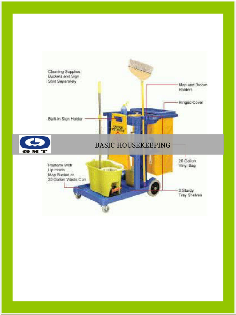 18 SOP Basic Housekeeping NEW | PDF