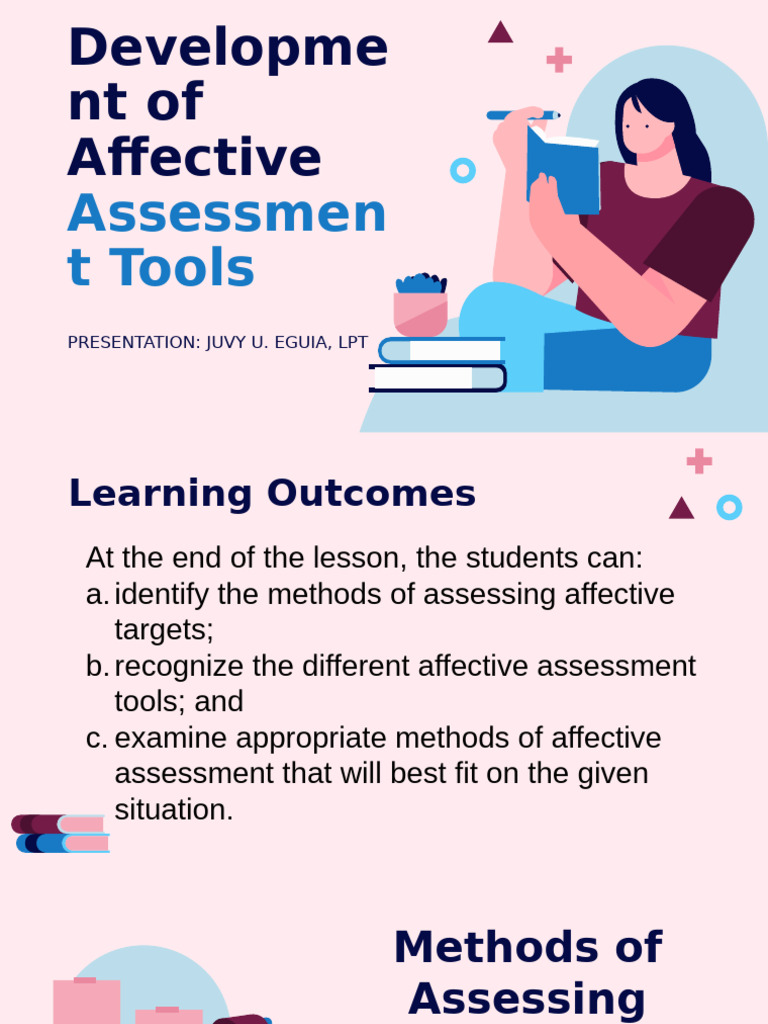 EDUC301 - Lesson 6 - Development of Affective Assessment Tools | PDF | Educational Assessment ...
