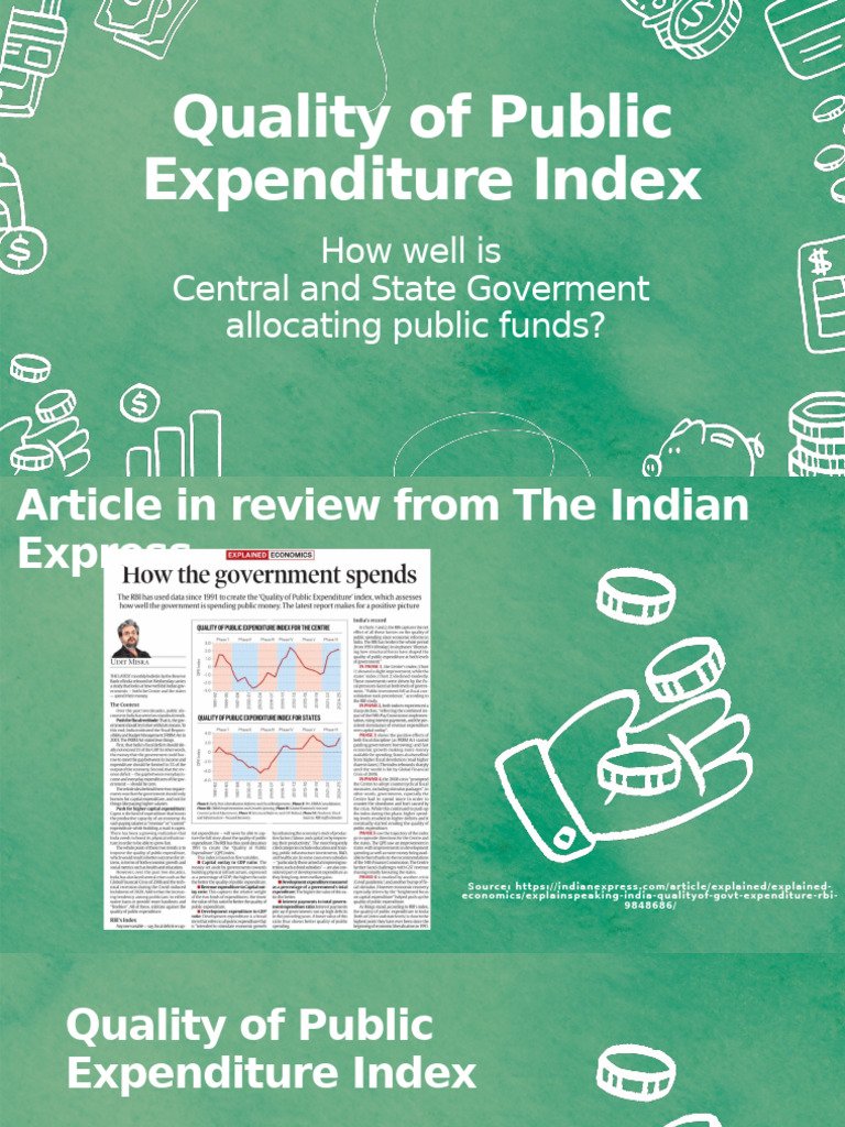 Quality of Public Expenditure Index Analysis | PDF | Government ...
