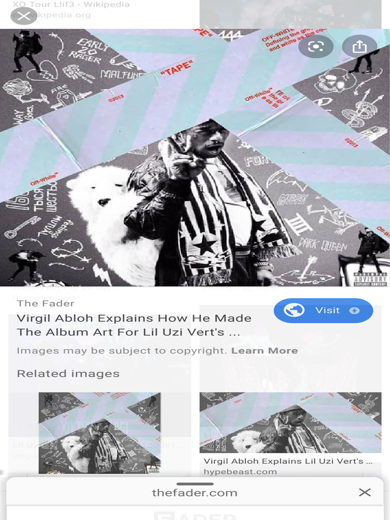 Lil Uzi Vert Xo Tour Life Album Cover - Google Search | PDF