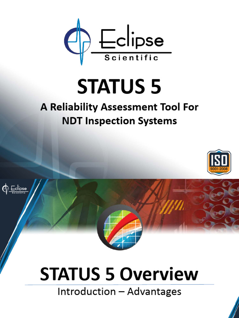 NDT Inspection Reliability Tool: STATUS 5 | PDF | Nondestructive ...