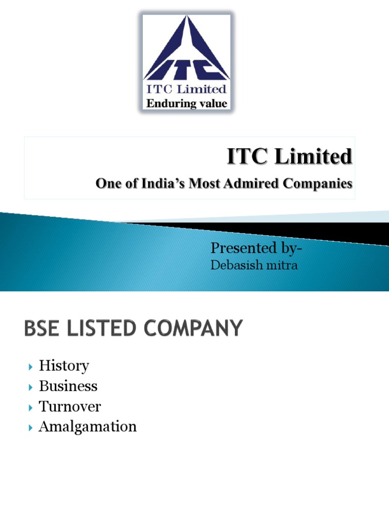 ITC Pvt Ltd: Overview and Achievements | PDF