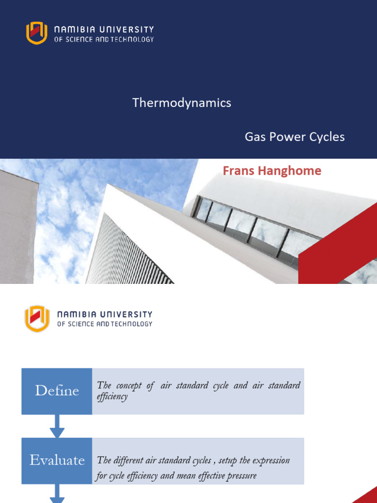 Gas Power Cycles (By Hanghome) | PDF | Internal Combustion Engine ...