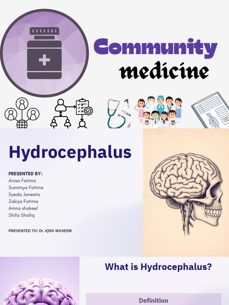Hydrocephalus Presentation 30 Slides PDF | PDF | Cerebrospinal Fluid ...