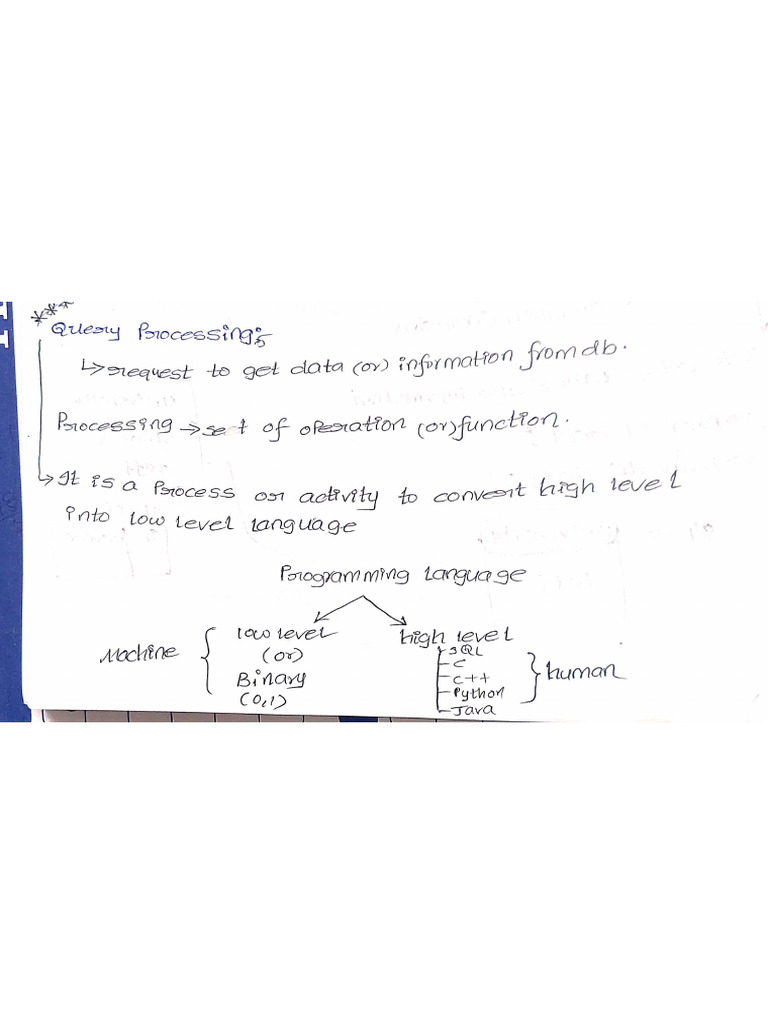 Query Processing 3 Unit Dbms | PDF