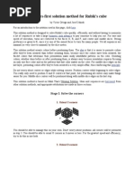 Pretty Rubik S Cube Patterns With Algorithms | PDF | Recreational ...