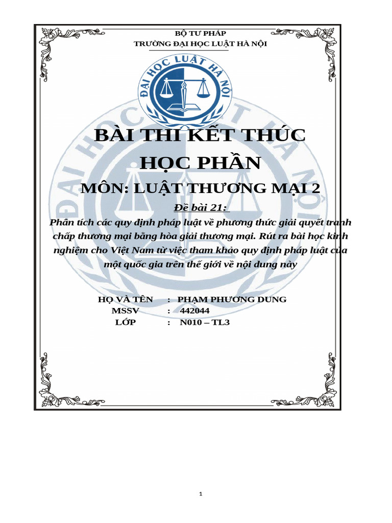 LTM2 CNBB13M 1 21 N10 PhamPhuongDung 442044 | PDF