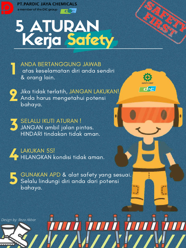 Safety Poster 2022 Reza Akbar - Compressed | PDF