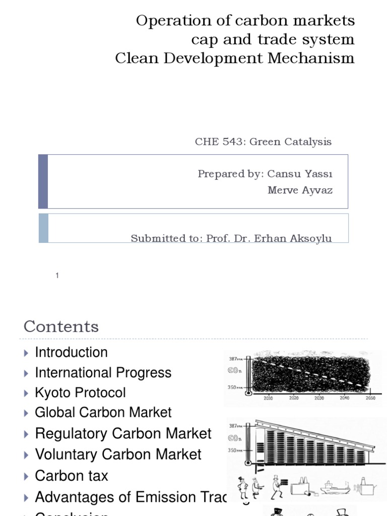 Cap and Trade System | PDF | Emissions Trading | Clean Development ...