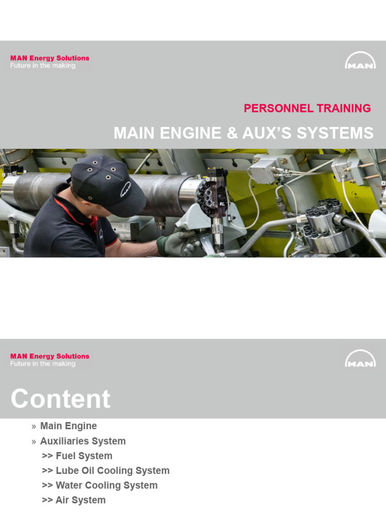 Main Engine & Auxiliary | PDF | Diesel Engine | Valve