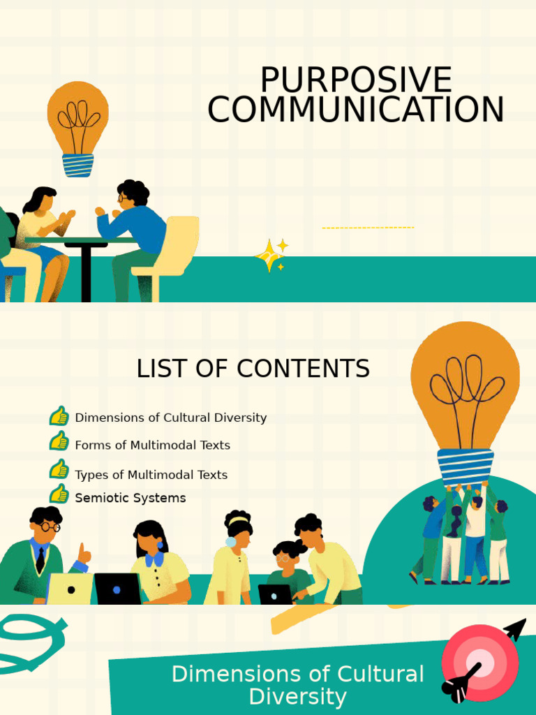 Lesson 3 - Purposive Communication | PDF | Semiotics | Liberal Arts ...