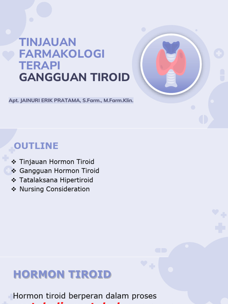 Tatalaksana Terapi Hipertiroid | PDF