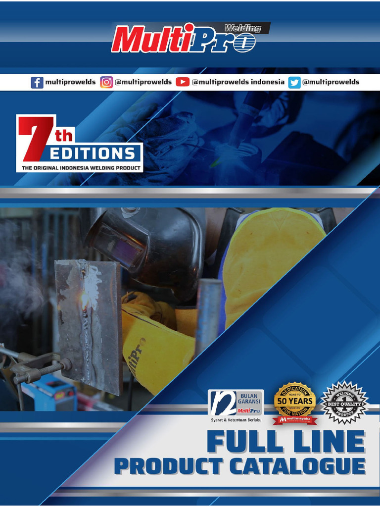 Katalog Multipro Welding Edisi 7 2024 Multimayaka | PDF