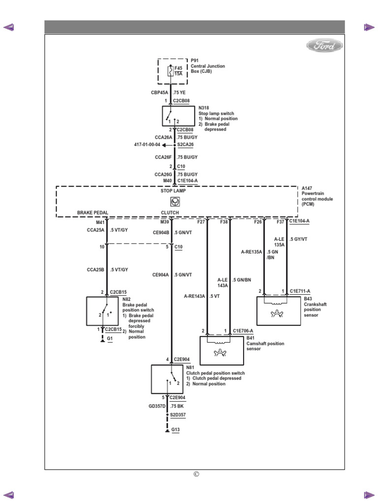 Ford Figo Wiring Diagram 2010 | PDF | Manufactured Goods | Mechanical ...