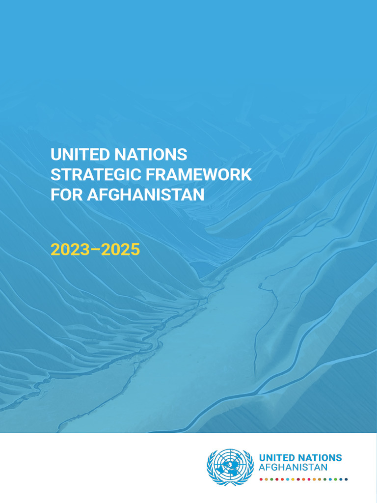 UN Strategic Framework for Afghanistan 2023-2025 | PDF | International ...