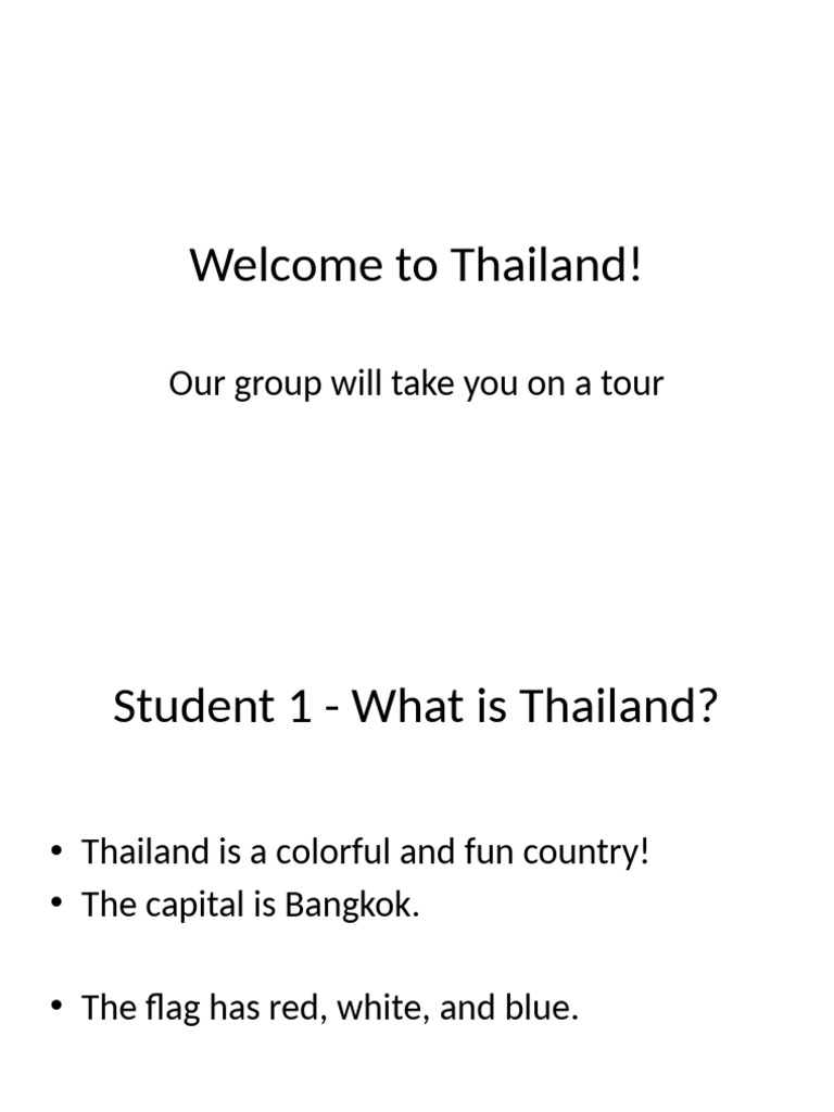 Exploring Thai Culture and Cuisine | PDF