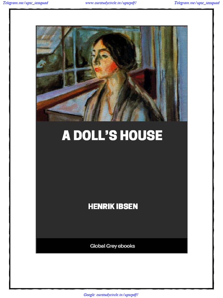A Dolls House | PDF | A Doll's House