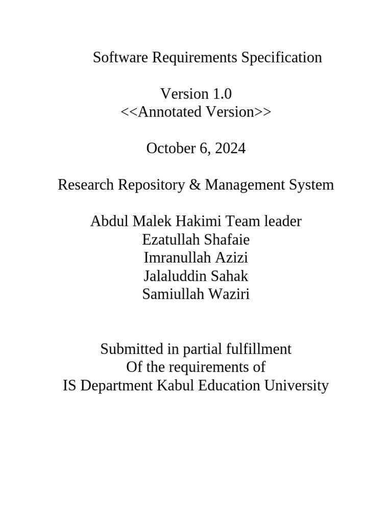 Updated SRS | PDF | Use Case | Databases