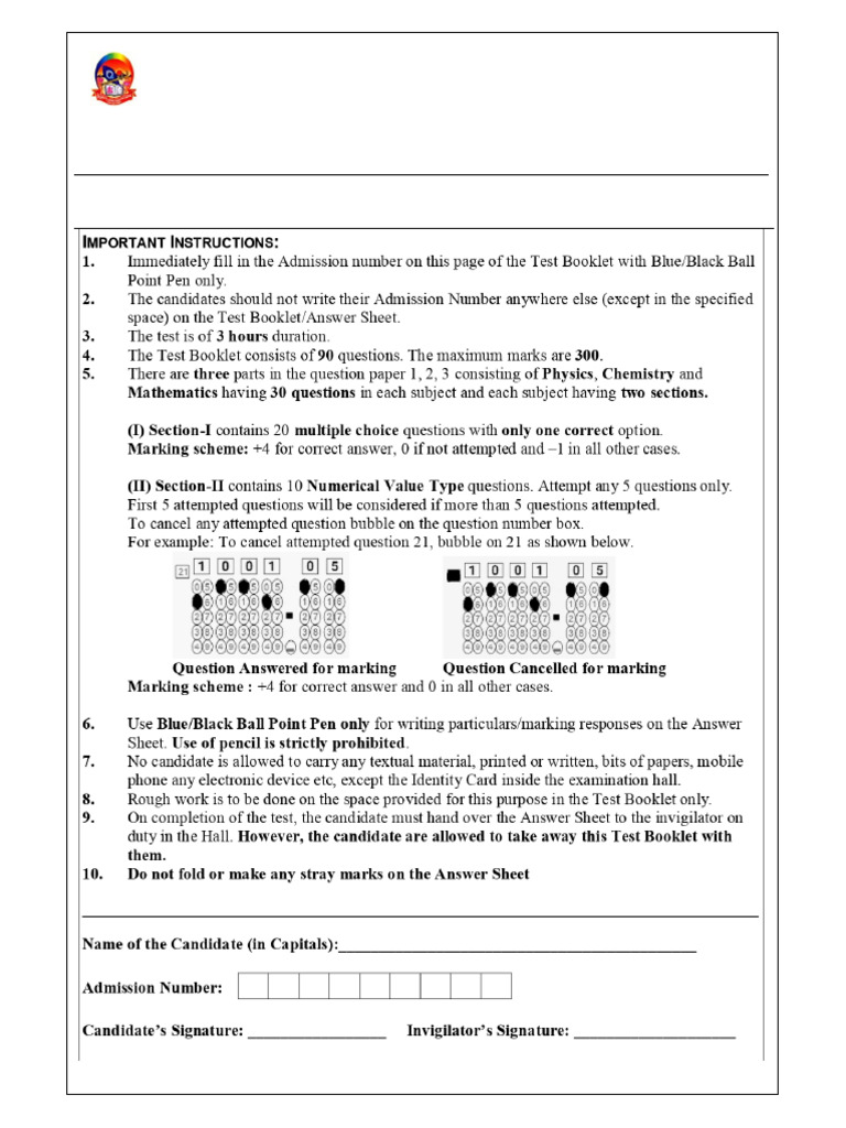 15-02-2021 - SR - Icon All PRG & LT - Jee-Main - GTM-04 - Question ...