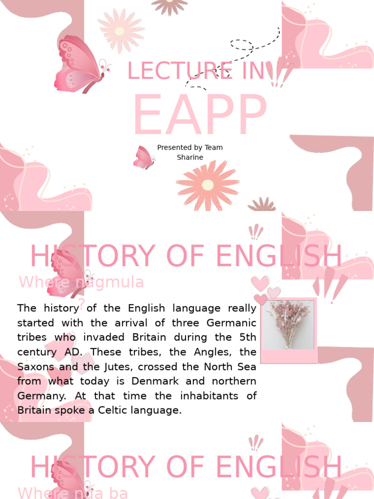 History of English | PDF | English Language | Cultural Assimilation