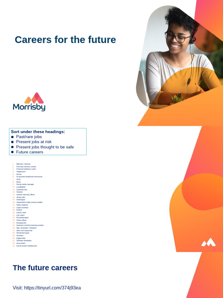 Lesson9 Careersforfuture Presentation All | PDF