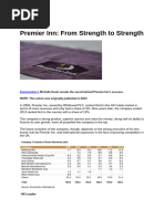 Premier Inn Brand Case Study | PDF | Hotel And Leisure Companies ...