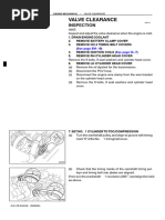 Valve Clearance Adjustment Guide | PDF | Rotating Machines | Propulsion