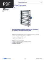 Non-Return/Pressure Relief Dampers | PDF | Duct (Flow) | Mechanical ...
