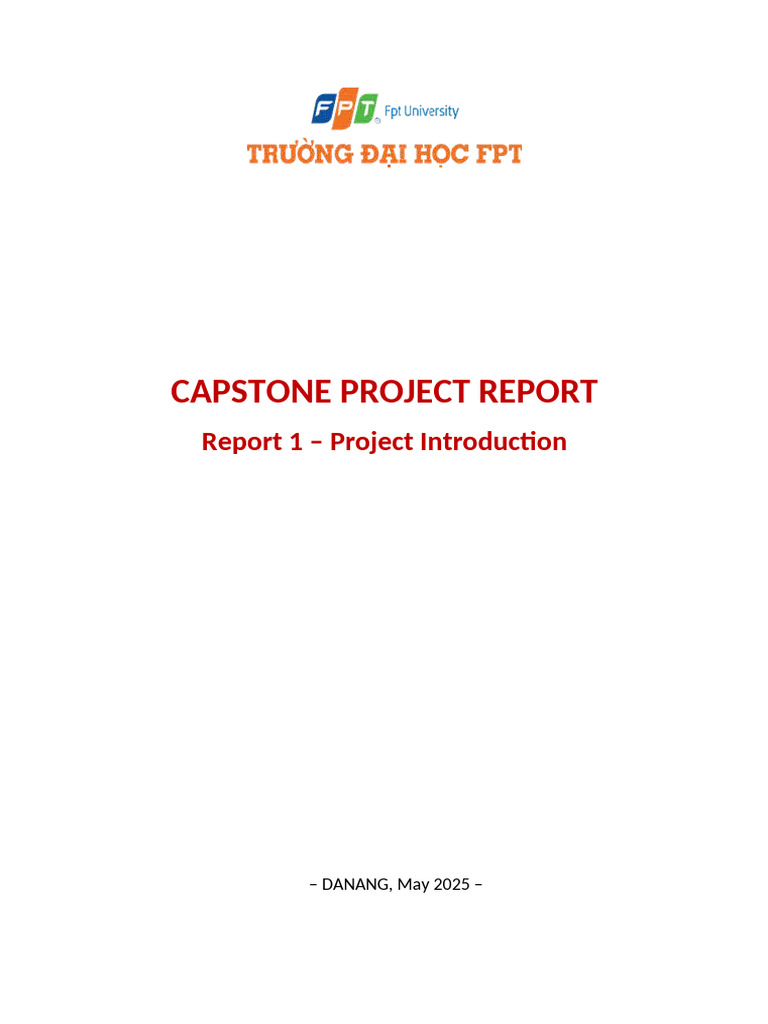 Report1 - Project Introduction | PDF | Learning | Educational Technology