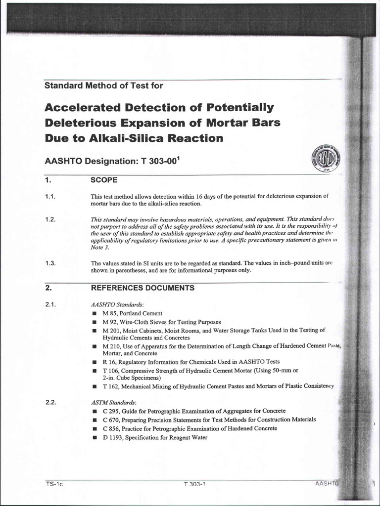 T-303 Accelerated Detection of Potentially Deleterious Expansion of ...