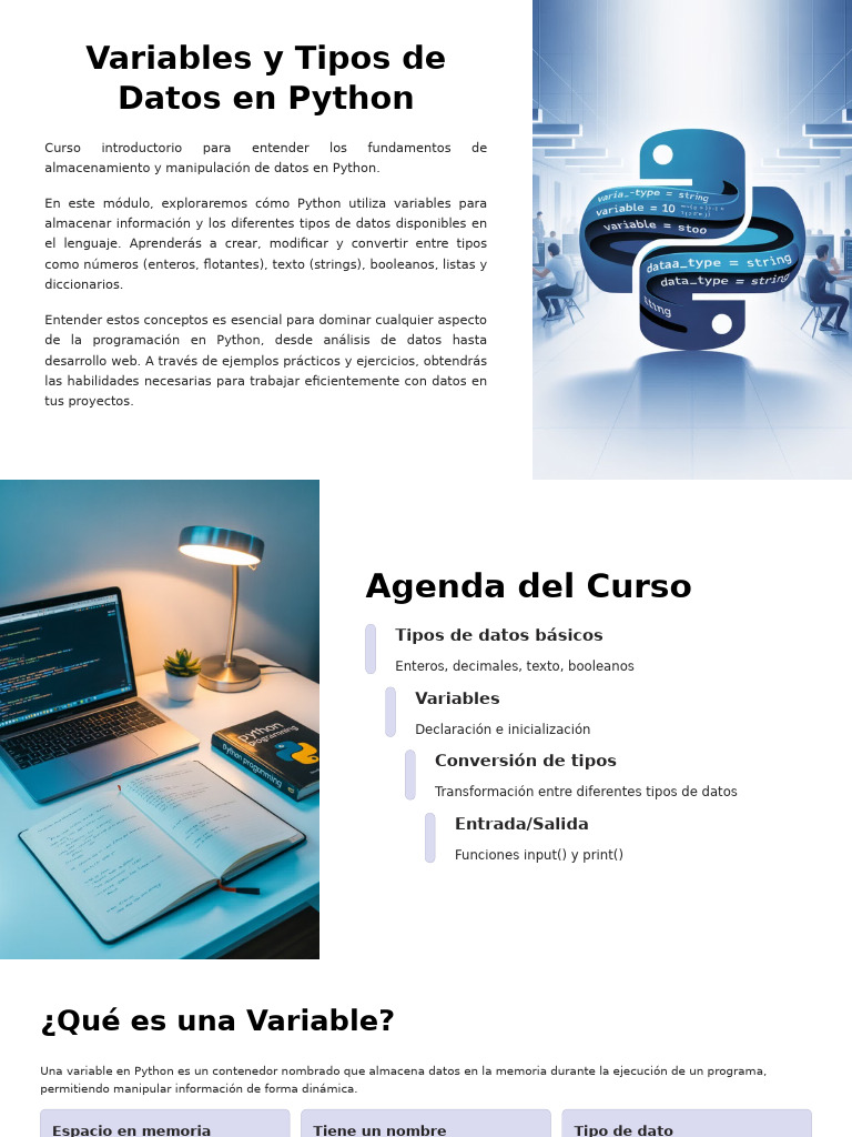 SEMANA 2 - Lenguaje de Programación I | PDF | Python (lenguaje de programación) | Variable ...