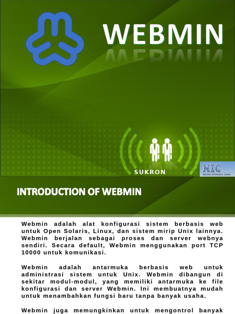 Modul 5 Instalasi Webmin | PDF