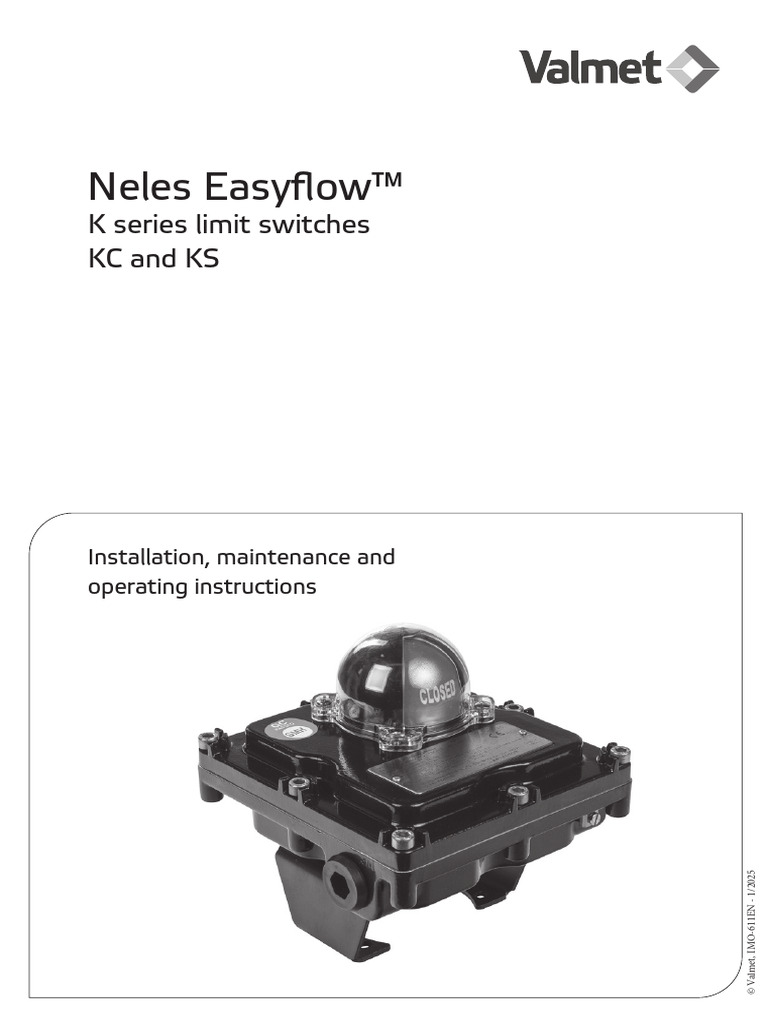 Neles Limit Switch Manual | PDF | Switch | Actuator