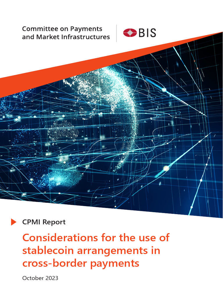 Considerations For The Use of Stablecoin | PDF | Currency | Central Banks