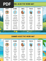 Smell Adjectives List for Writers | PDF | Odor | Perfume