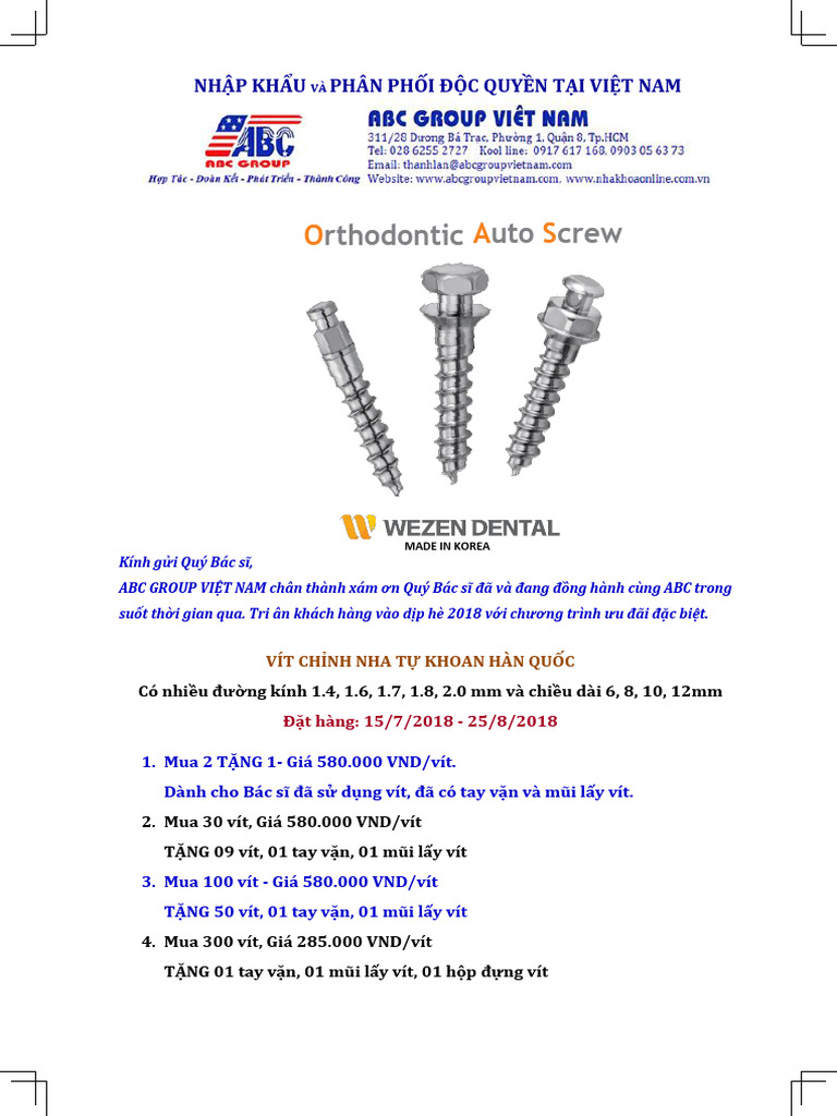 Catalog WEZEN Co Ten ABC GUI KHACH in Phat Tờ Rơi | PDF