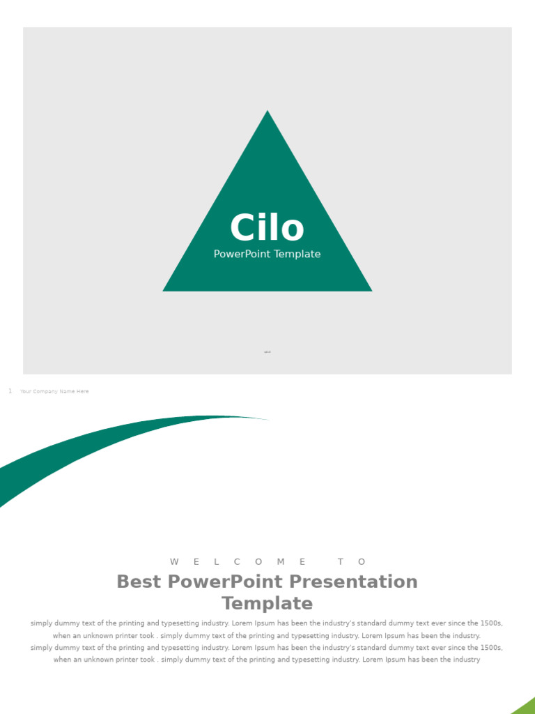 Cilo GREEN Temp - 4 3 | PDF | Written Communication | Typography