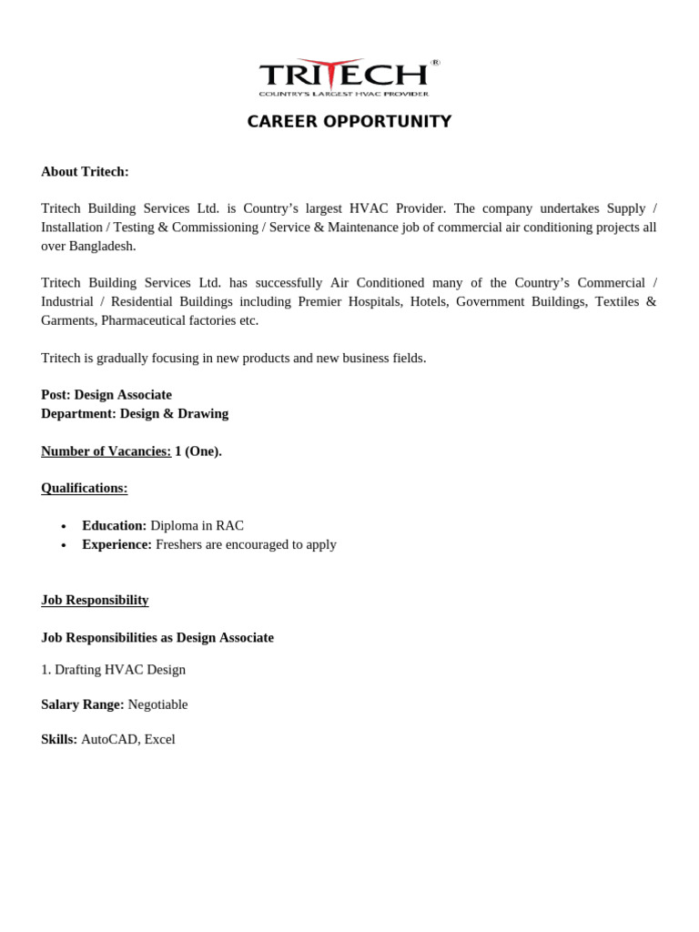 Job Recruitment. Design Associate | PDF