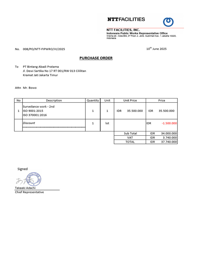 PO ISO Surveillance | PDF