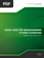 NOSA Five Star System Overview | PDF | Risk | Business