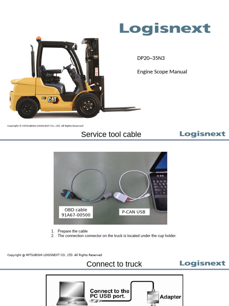 Engine Scope Manual for DP20~35N3 | PDF | Computer Engineering | Software