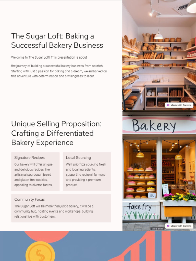 The Sugar Loft Baking A Successful Bakery Business | PDF
