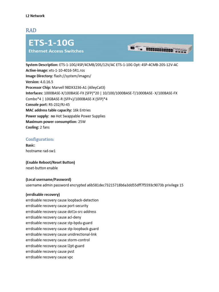Marvell 98DX3236 L2 Network Configuration | PDF | Computing | Network ...